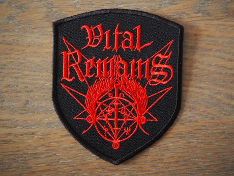 VlTAL REMAlNS Patch (red) | Depressive Illusions Records